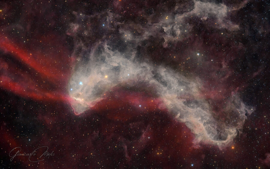 LBN 437 - The gecko nebula - Sky & Telescope