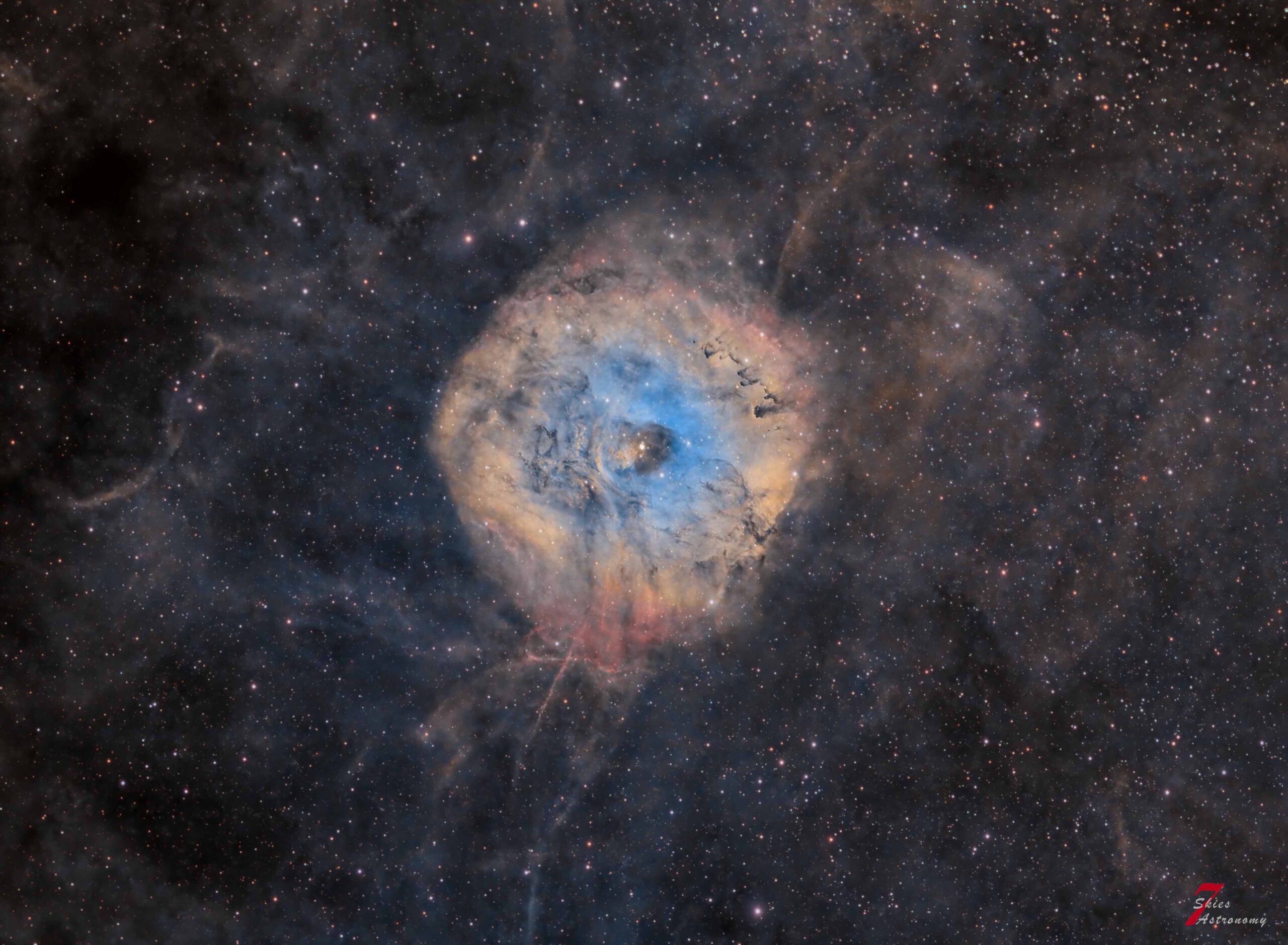 SH2-170 Little Rosette Nebula - Sky & Telescope