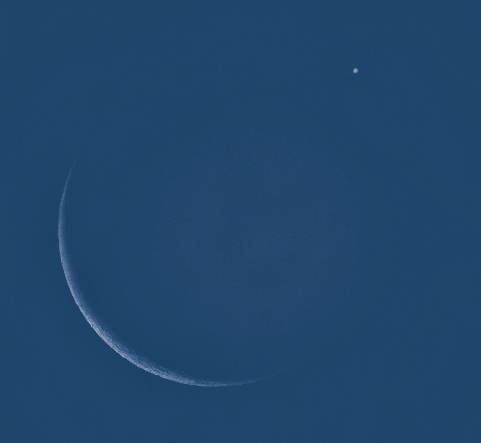 Jupiter exit from Moon occultation - Sky & Telescope