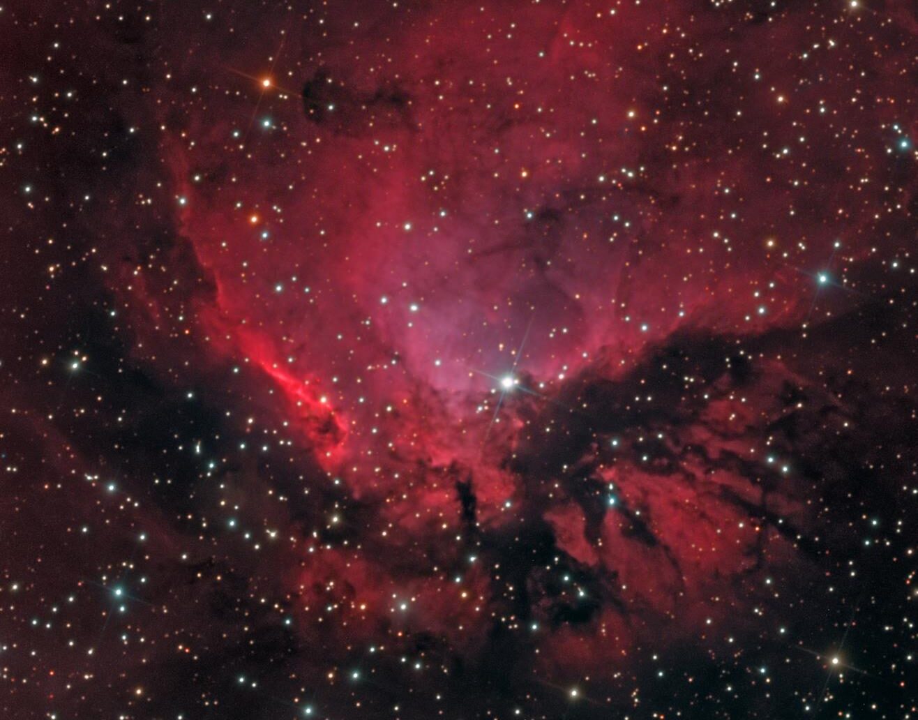 Sh2-112, emission nebula in Cygnus - Sky & Telescope