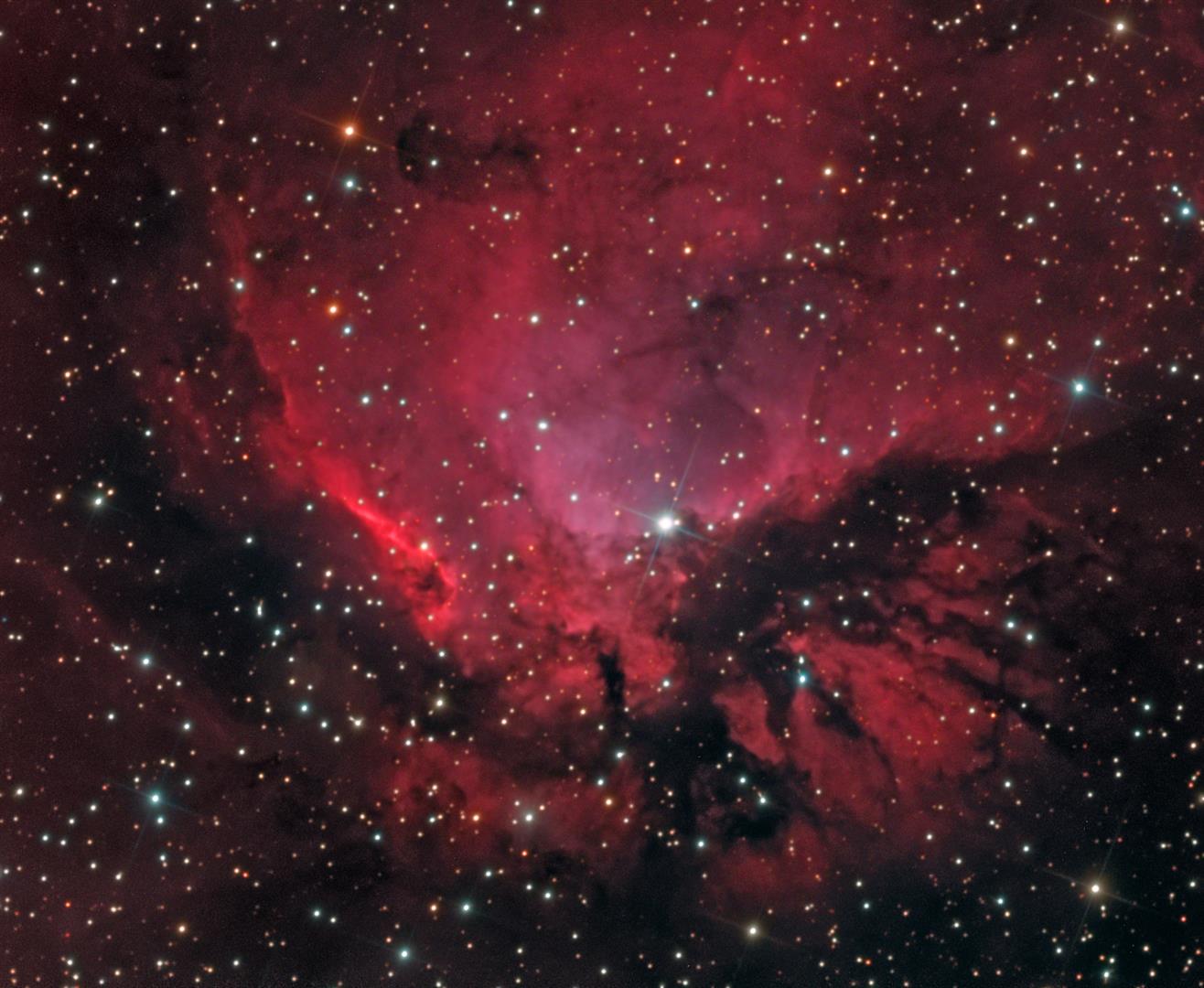 Sh2-112, emission nebula in Cygnus - Sky & Telescope