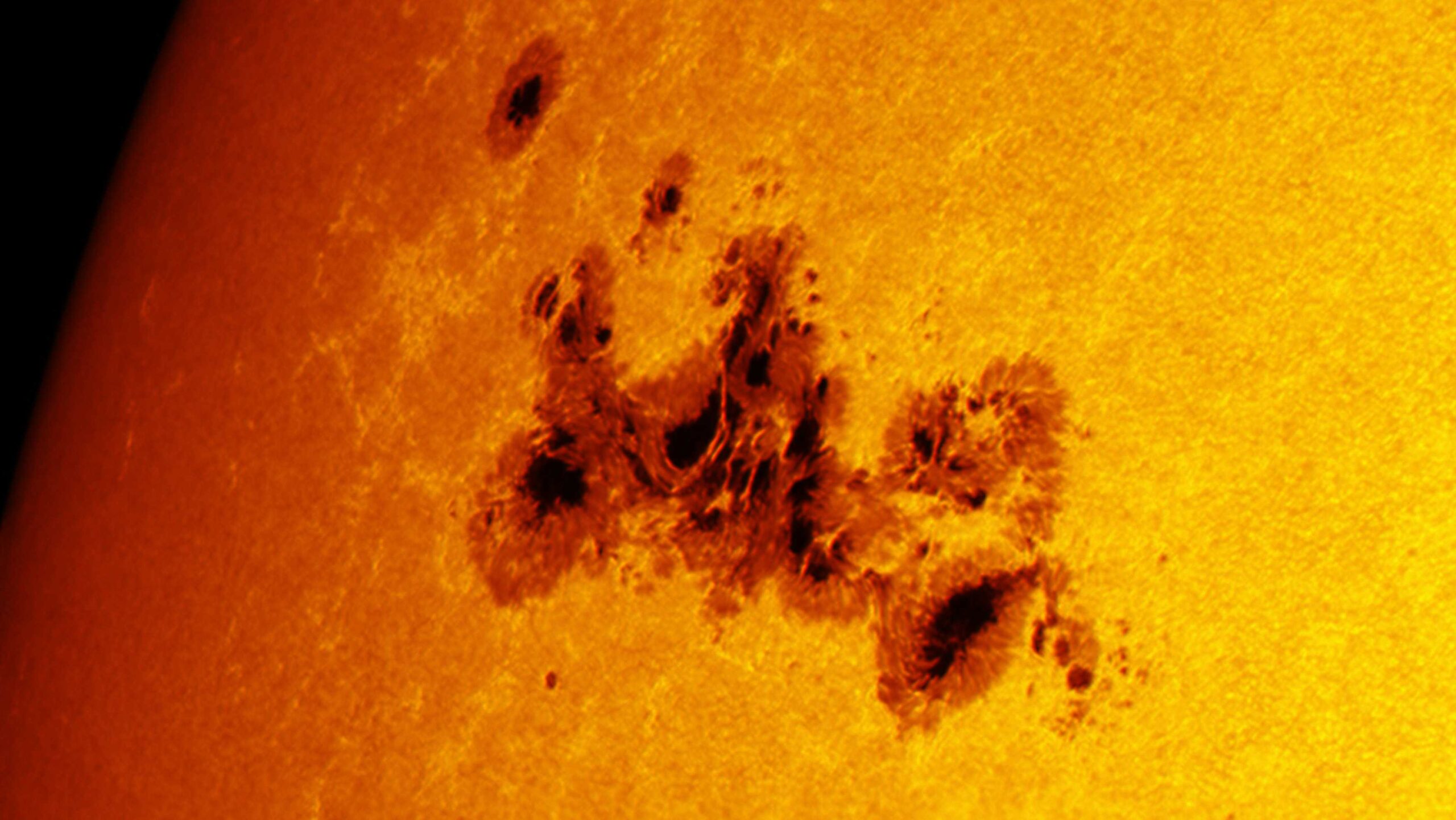 Big Active Region Ar 3664 - Sky & Telescope