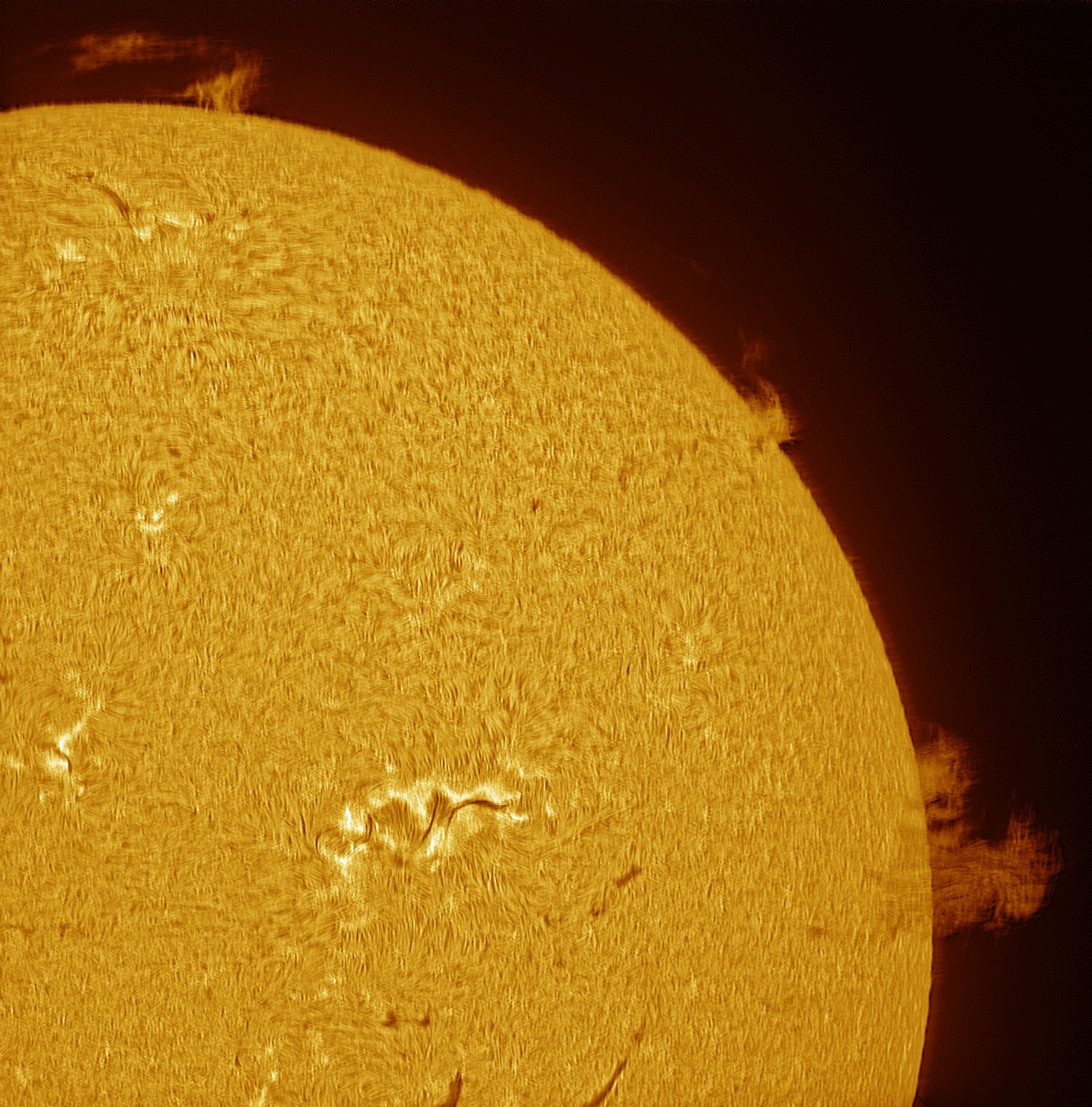 AR3341, Nice Prominence - Sky & Telescope