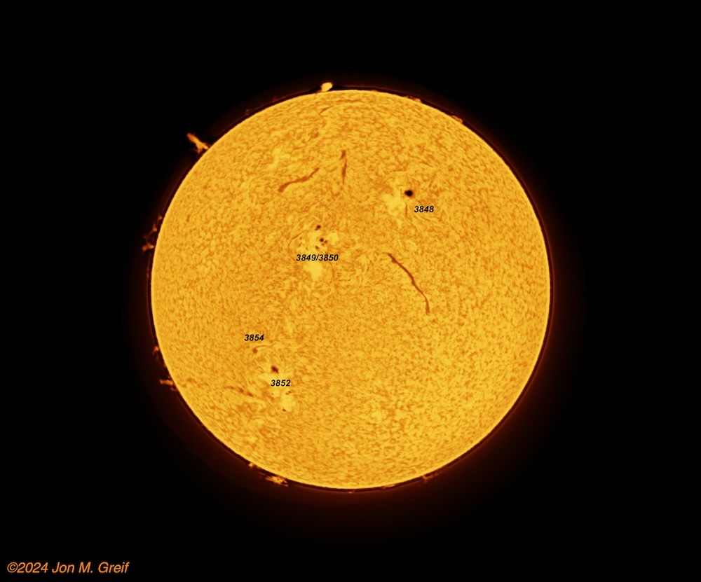 Today's Very Active Sun - Sky & Telescope