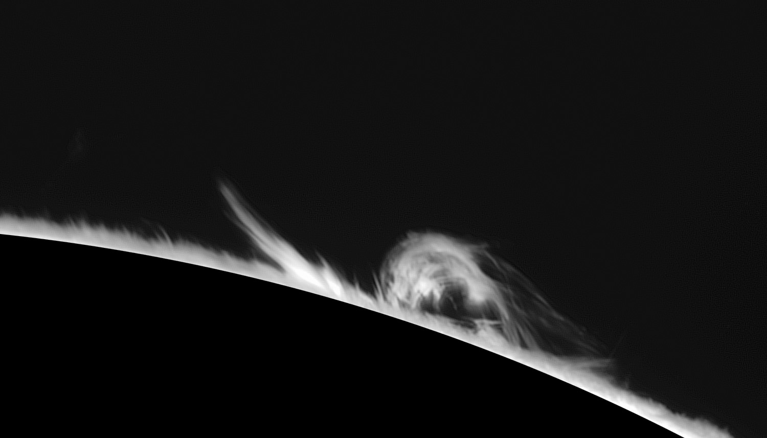 Hi Resolution solar Prominence | Randy Shivak - Sky & Telescope - Sky ...