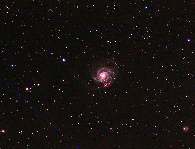 Supernova 2023ixf in M101 - Sky & Telescope
