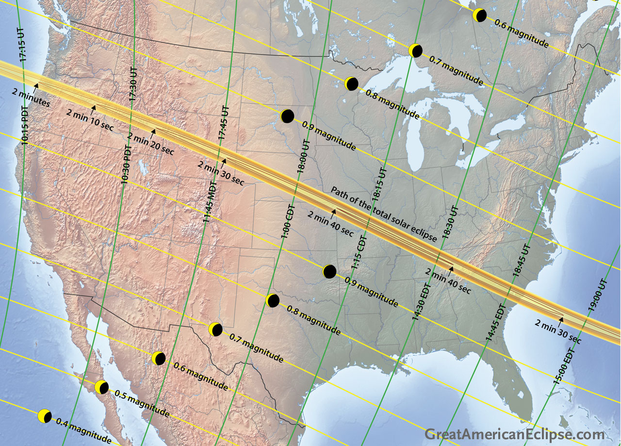 2017's Total Solar Eclipse: One Year to Go! - Sky & Telescope