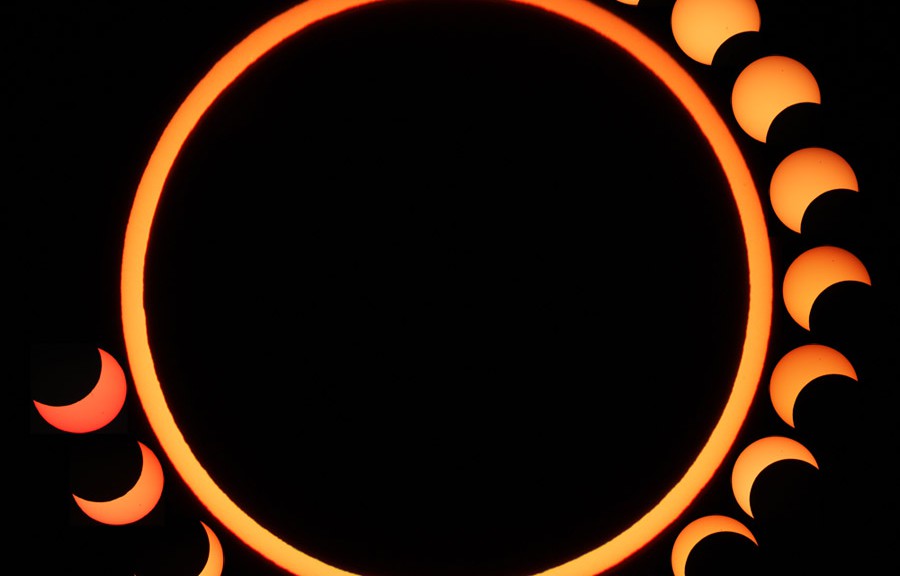 Annular Eclipse at Albuquerque | Tyler Tate - Sky & Telescope