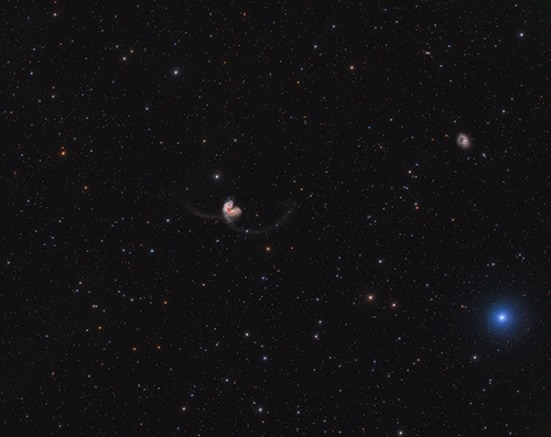 The NGC 4038 Group ( group of galaxies in the constellations Corvus and ...