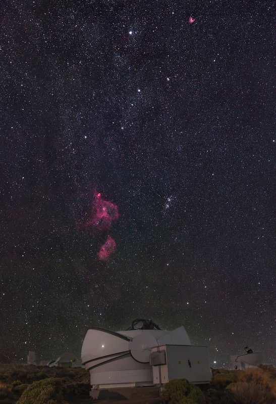 TST with Double Cluster and nebulae - Sky & Telescope