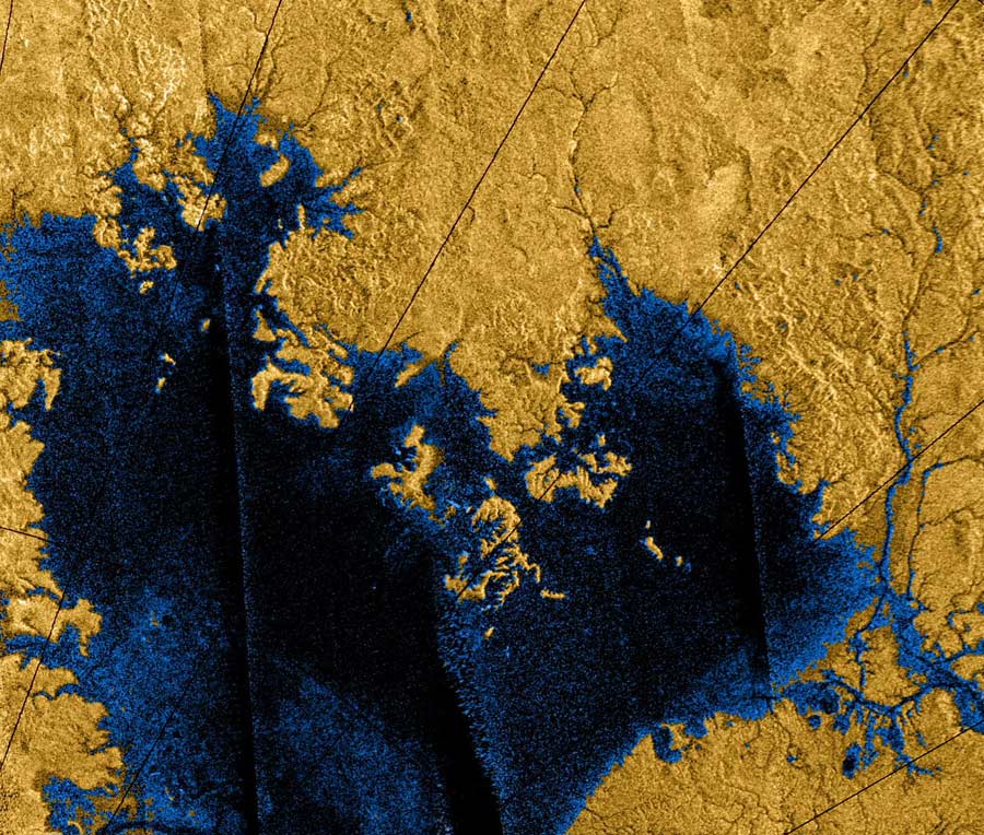 Sea Changes on Saturnian Moon - Sky & Telescope