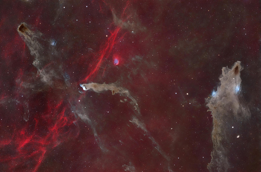 The Toast, The Wolf's Cave and The Dark Shark - Sky & Telescope