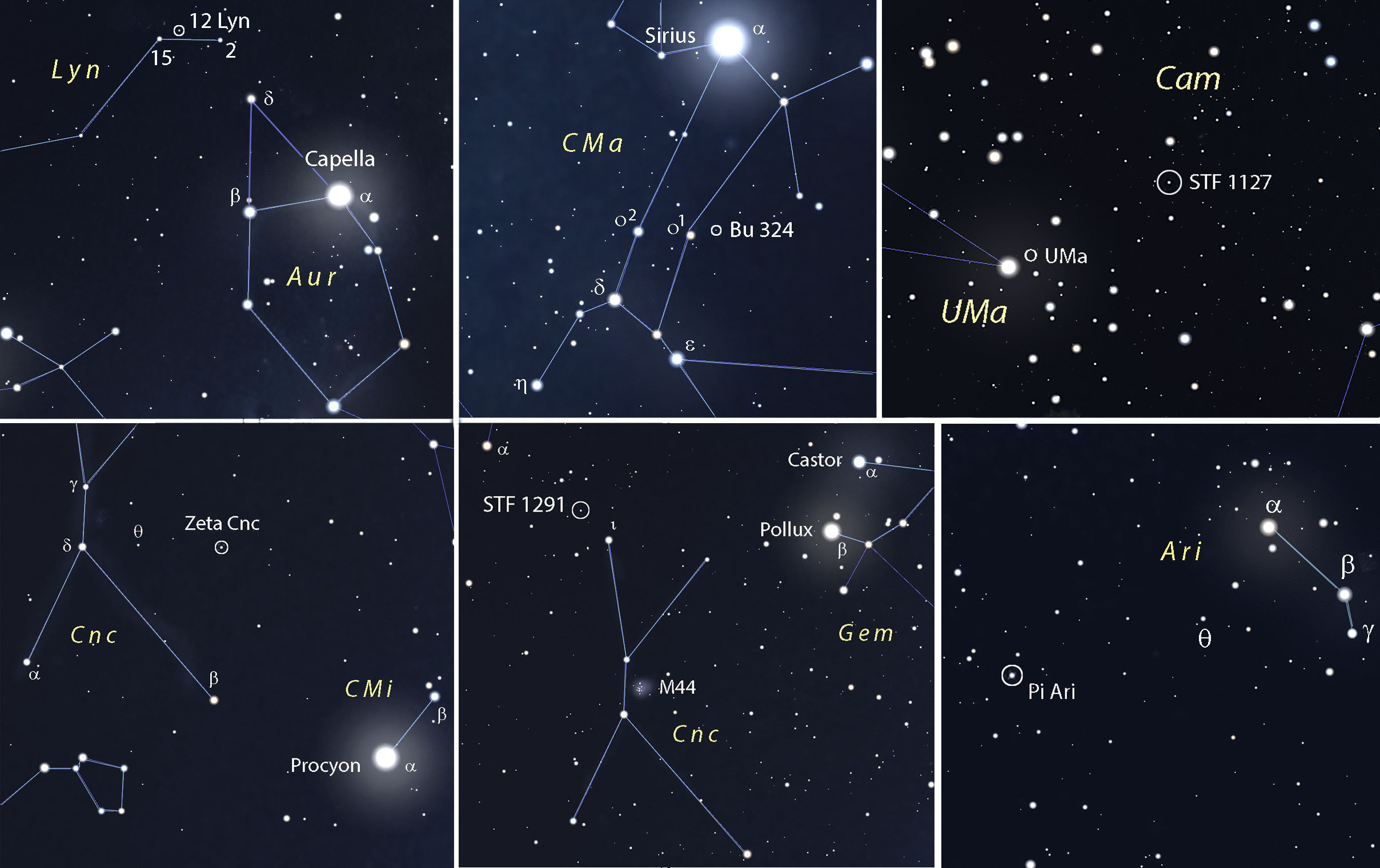 Winter's Finest Triple Stars - Sky & Telescope
