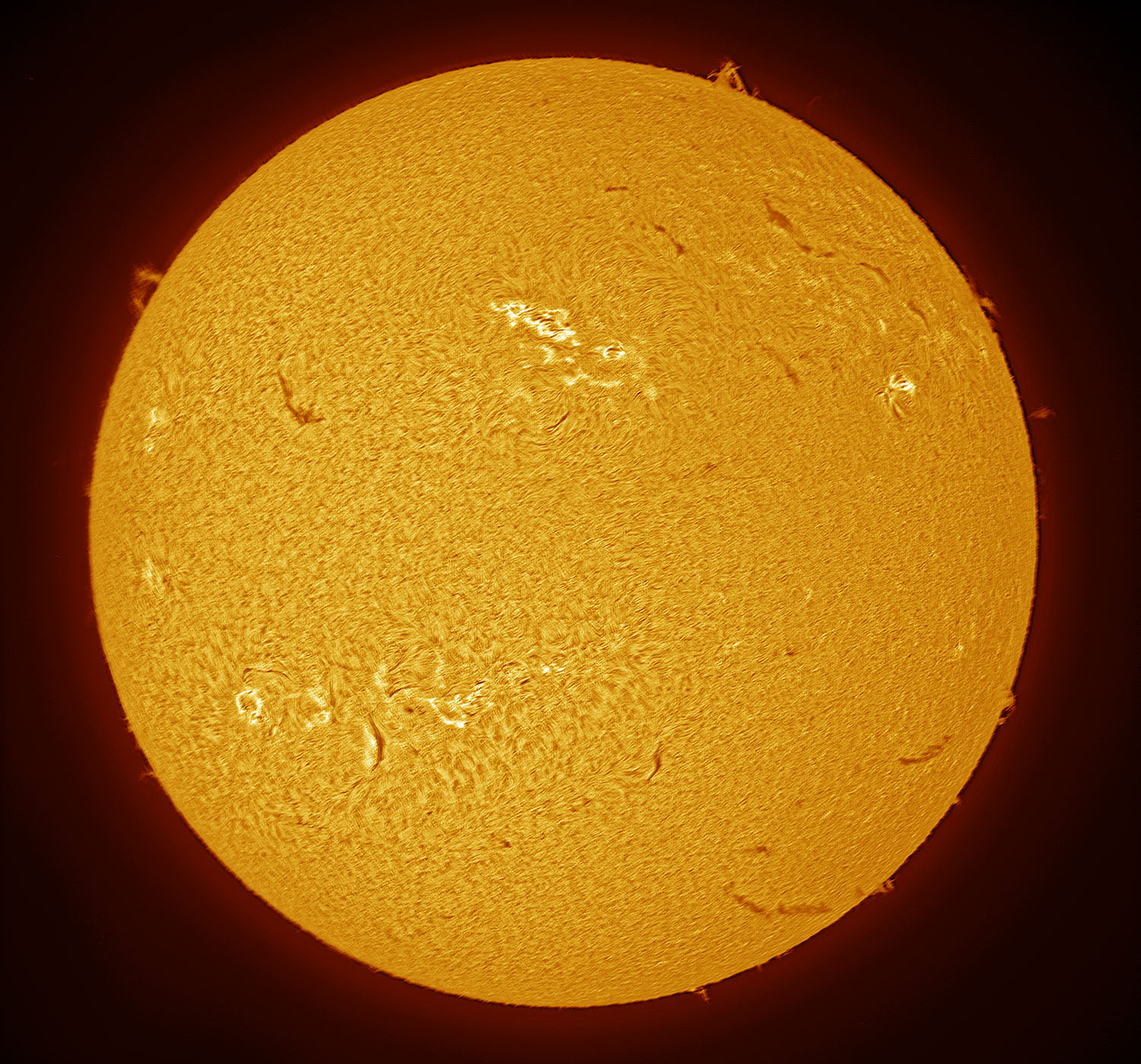 Solar Mosaic - Sky & Telescope