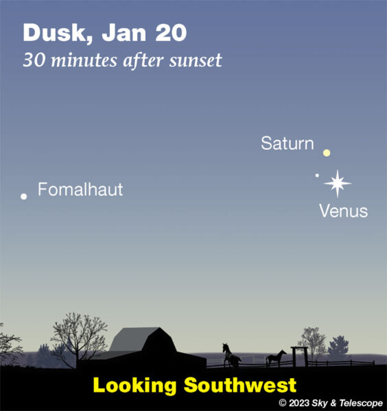This Week's Sky at a Glance, January 20 – 29 - Sky & Telescope