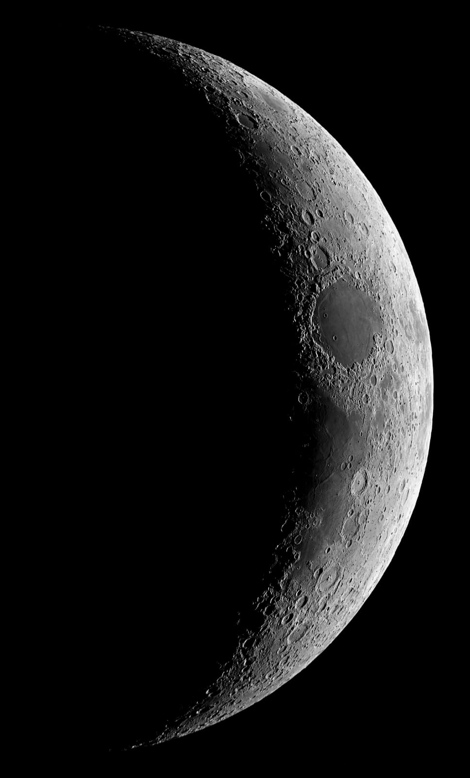 Waxing Cresent Moon - Sky & Telescope