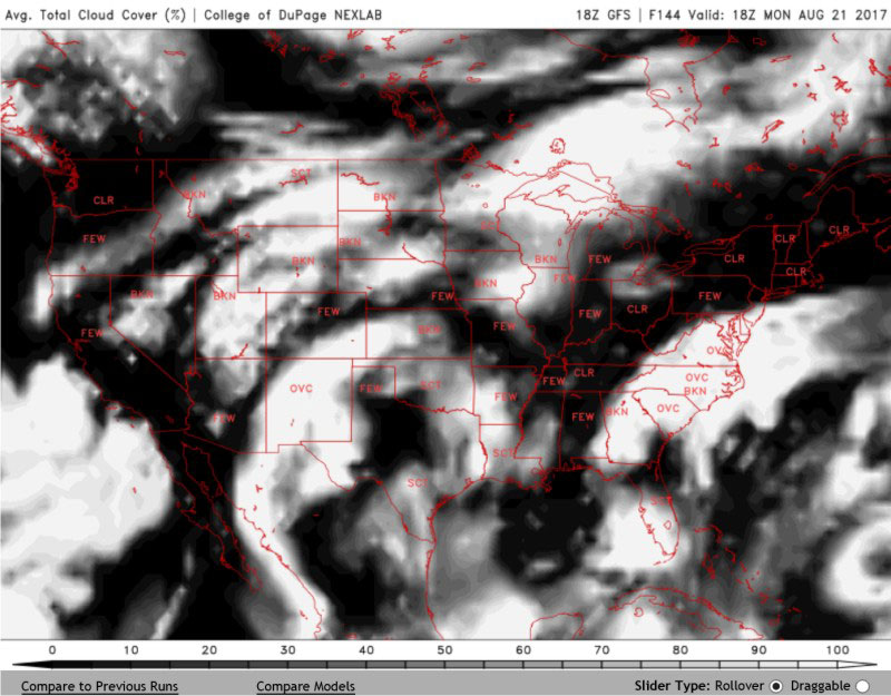 Eclipse Planning: Explore Weather Model Forecasts - Sky & Telescope