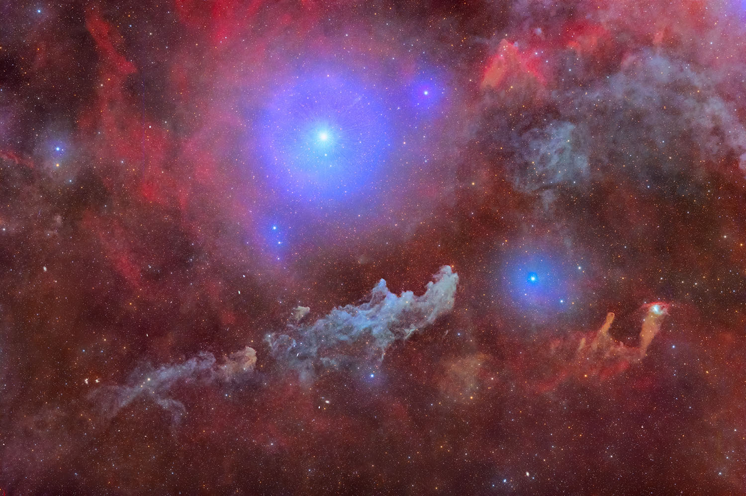 Rigel, the Witch Head Nebula, LDN 1616, and NGC 1788 - Sky & Telescope