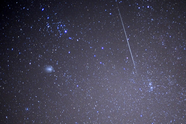 Holmes/Geminid/DoubleCluster | thomas backer - Sky & Telescope