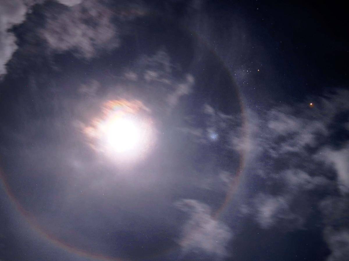 Moon en route to Mars via the Pleiades and Hyades - Sky & Telescope