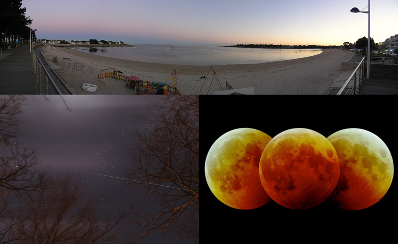 Diiferents Earth's shadow appearance | Laurent Laveder - Sky & Telescope