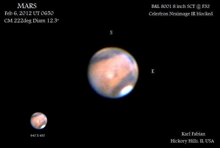 Mars 2012 | Karl Fabian - Sky & Telescope - Sky & Telescope