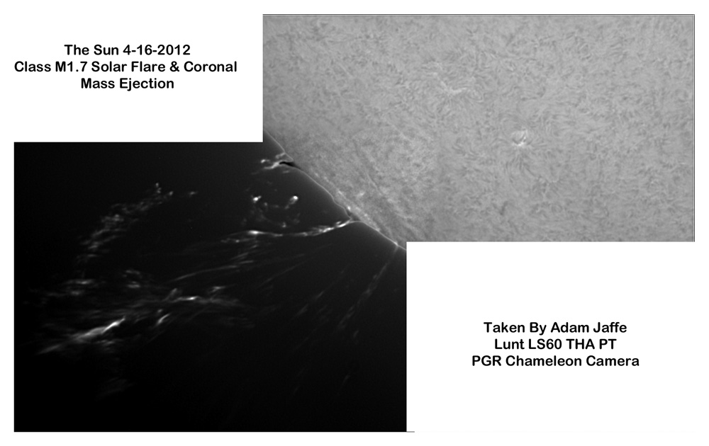 Solar Flare | Adam Jaffe - Sky & Telescope
