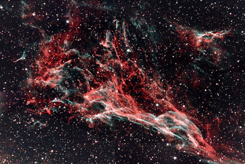 Fleming’s Triangle in the Cygnus Loop - Sky & Telescope - Sky & Telescope