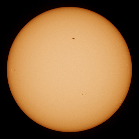 ISS solar transit | A.Nichola, A. Dannemuller, Z. Brady, J.Kimball. D ...