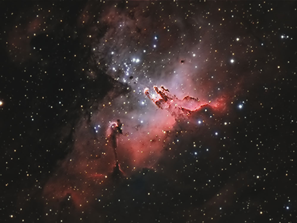 M16 the Pillars of Creation | steven coates - Sky & Telescope