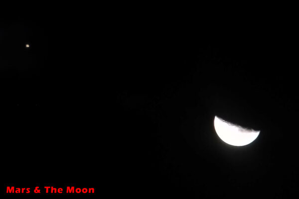 Mars with the Moon - Sky & Telescope