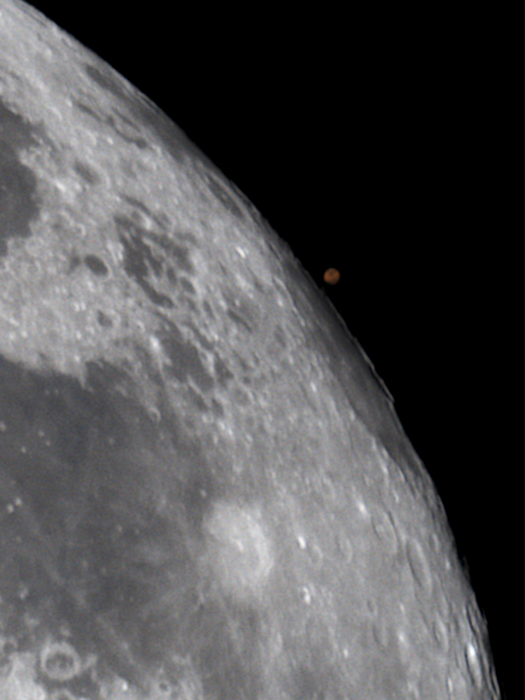 Mars-Moon Occultation - Sky & Telescope