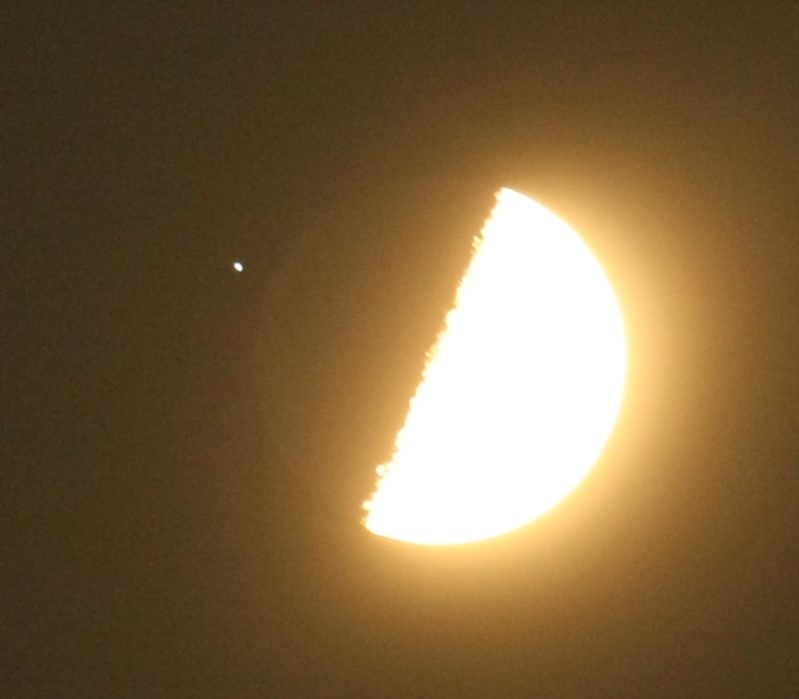 Spica near the Moon - Sky & Telescope