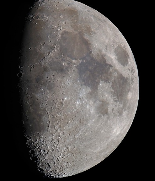 Colour moon (large) | Dominique Dierick - Sky & Telescope