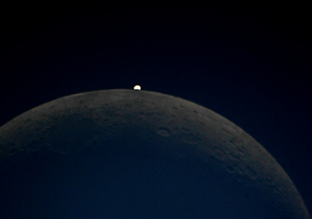 Venus-moon occultation | Antonios - Sky & Telescope