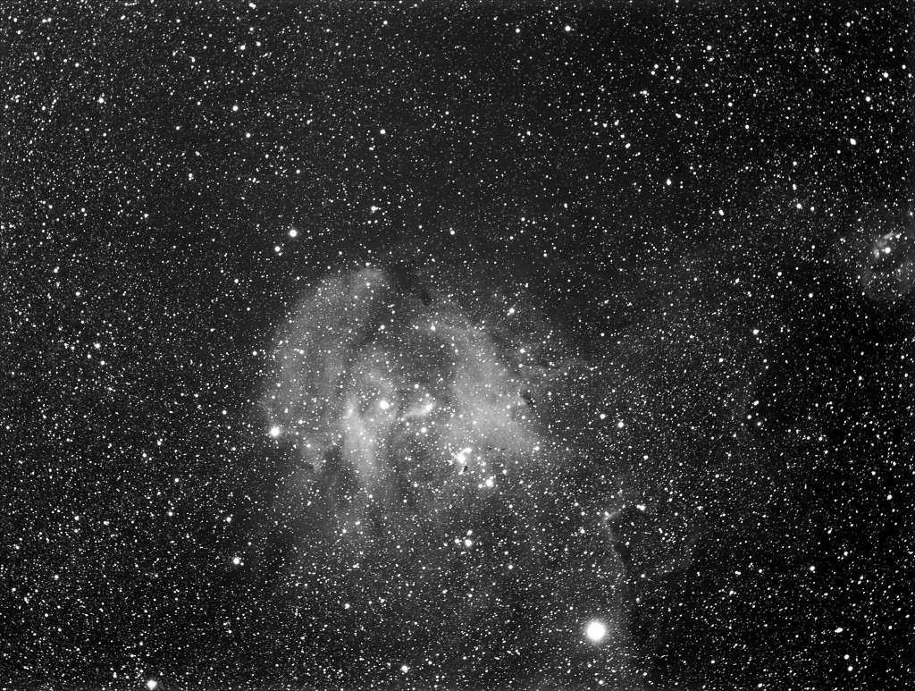 IC2944-The Lambda Centauri Nebula and Bok Globules | Guillermo Yanez - Sky & Telescope