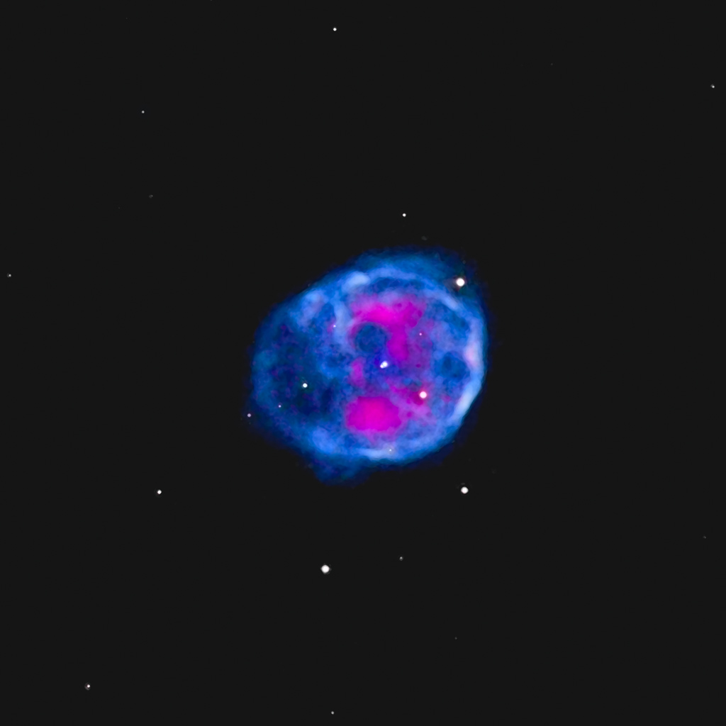 NGC 246 and the binary central star system - Sky & Telescope