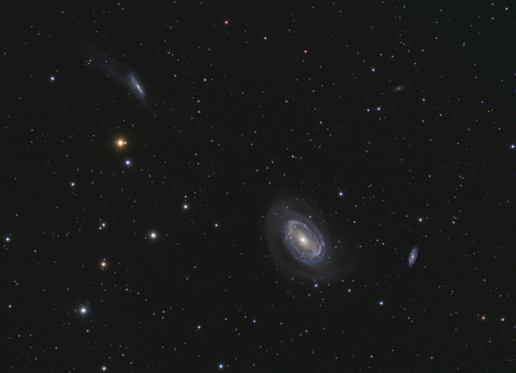 NGC 4725 and friends | Herbert Walter - Sky & Telescope