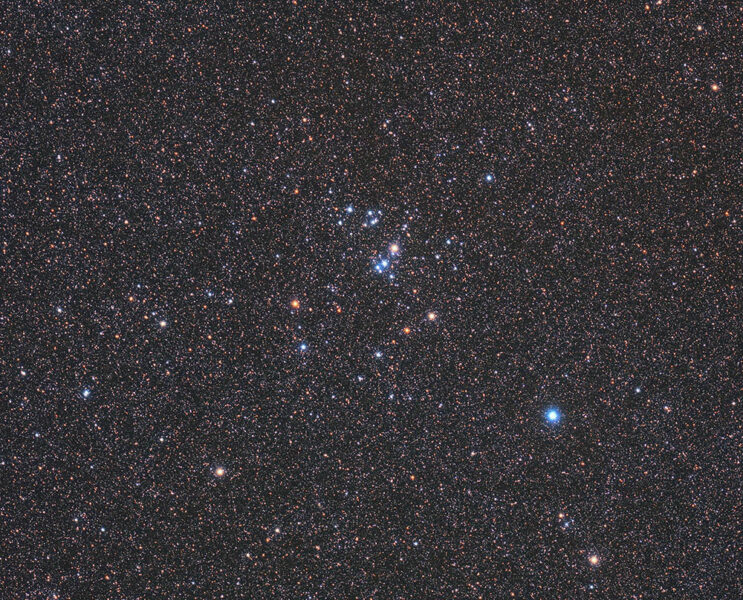 Open cluster NGC 6087 in the constellation of Norma (S Normae Cluster ...