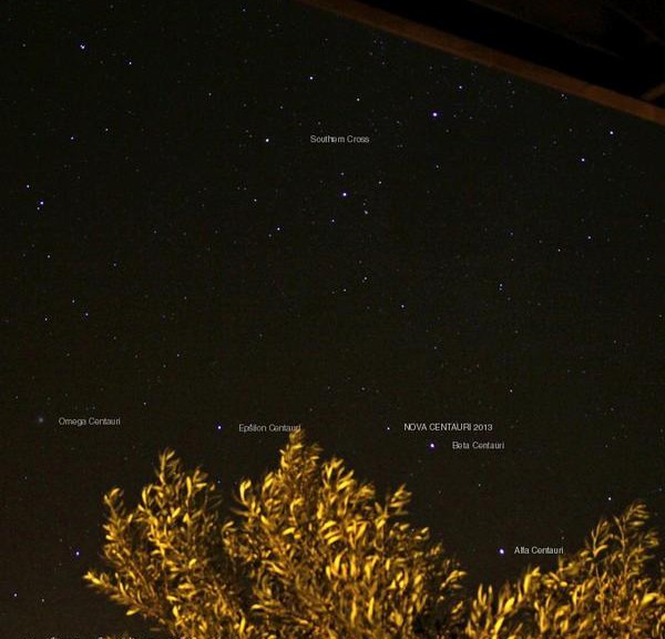 Nova centauri 2013 | Emilio Lepeley - Sky & Telescope