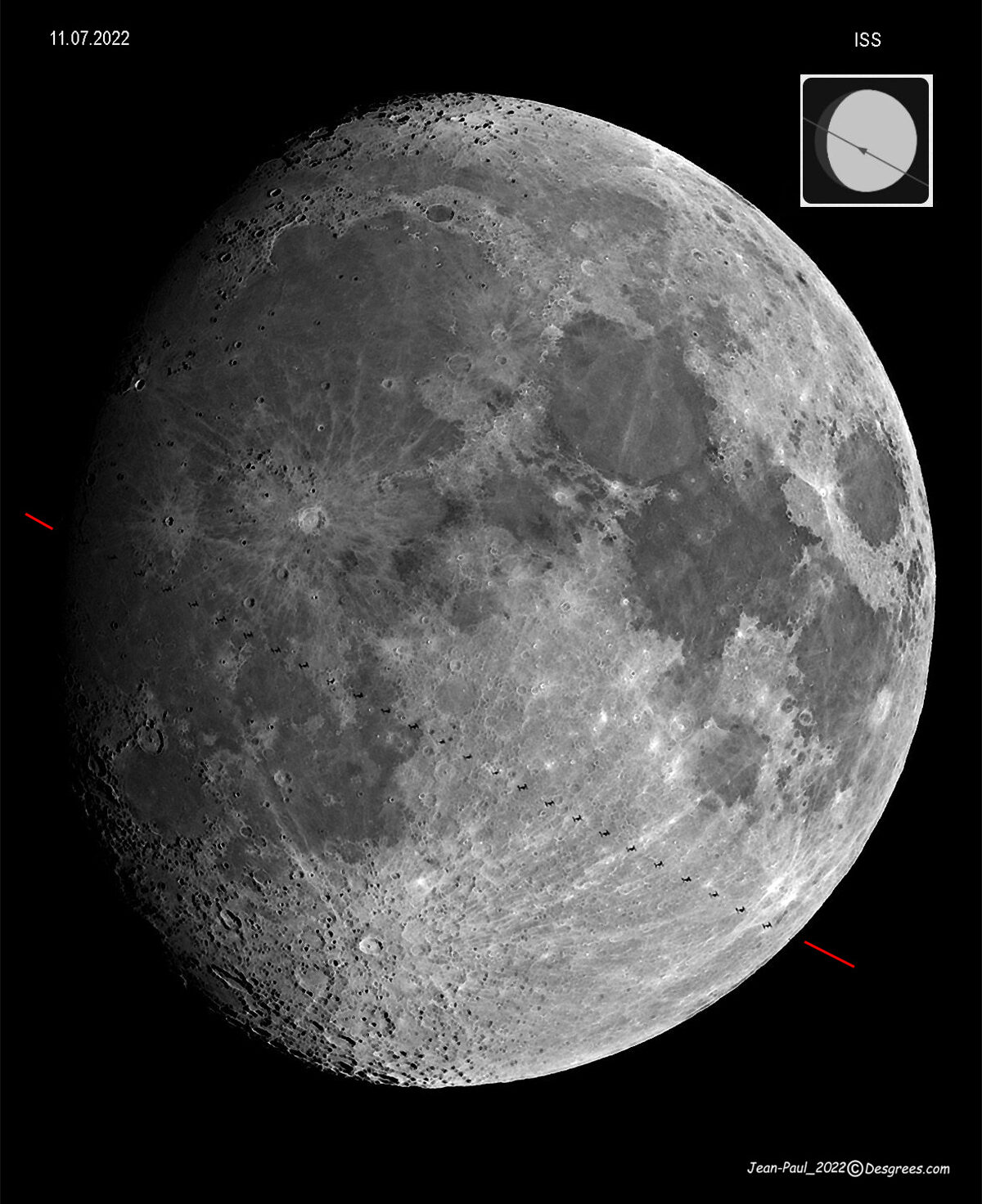 ISS on MOON - Sky & Telescope
