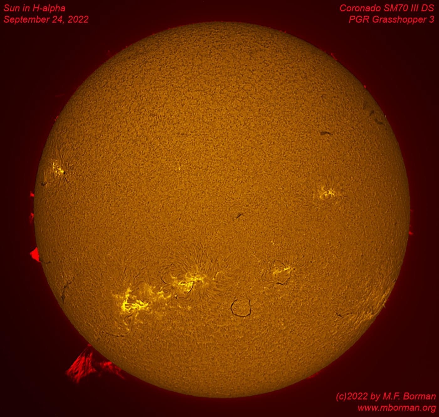 Large Solar Prominence - Sky & Telescope