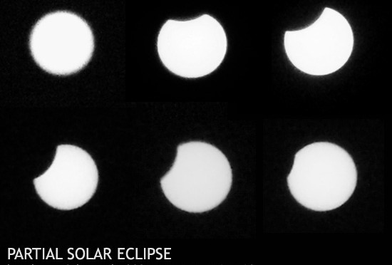 Solar Eclipse Sequence | boothee - Sky & Telescope
