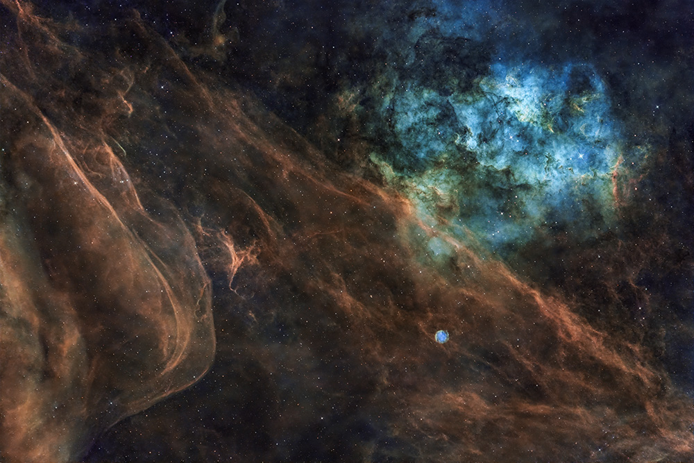 SH2-115 in Narrowband - Sky & Telescope