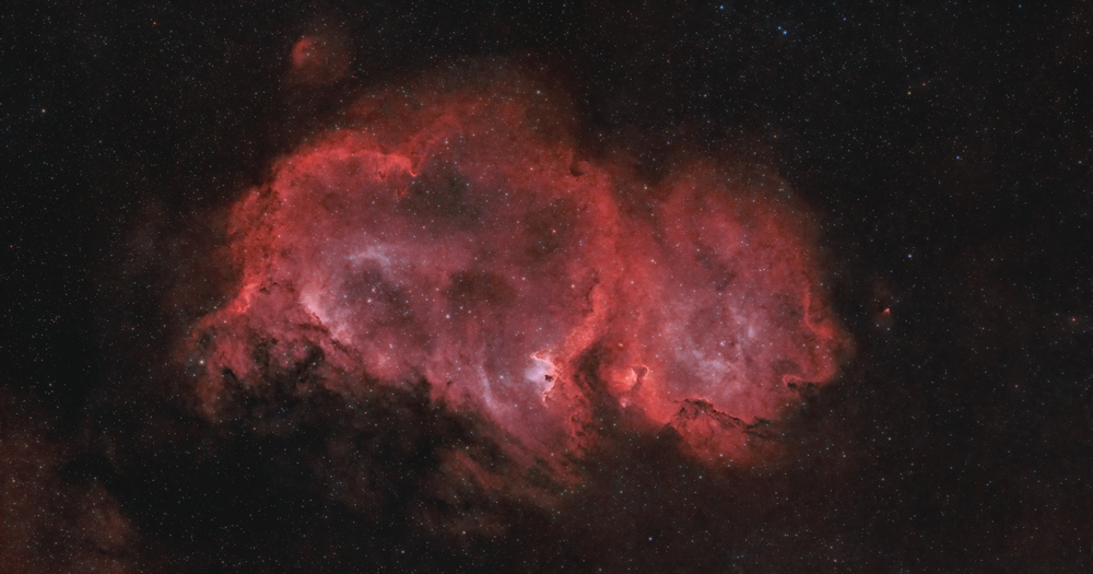 IC 1848 "Soul" Nebula (2-Panel Mosaic) - Sky & Telescope
