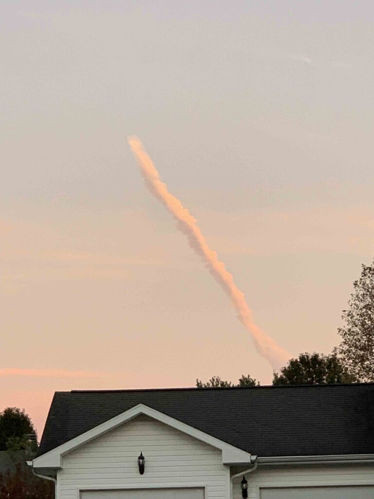 cigar cloud in the evening sky - Sky & Telescope