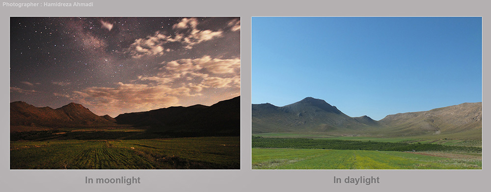 the different view of day and night | Hamidreza Ahmadi - Sky & Telescope