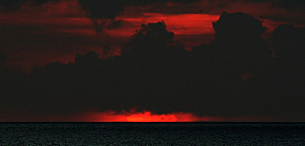 Venus transit just above the sea horizon | Massimo Piccinini - Sky ...